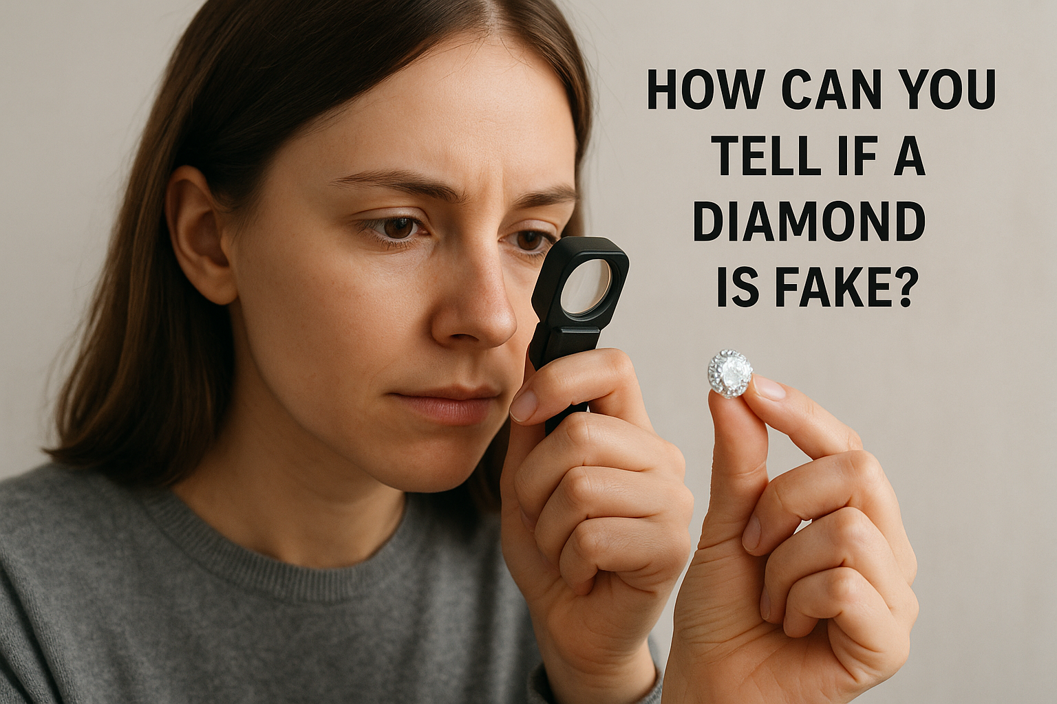 How Can You Tell If a Diamond Is Fake? – SkyGem & Co.