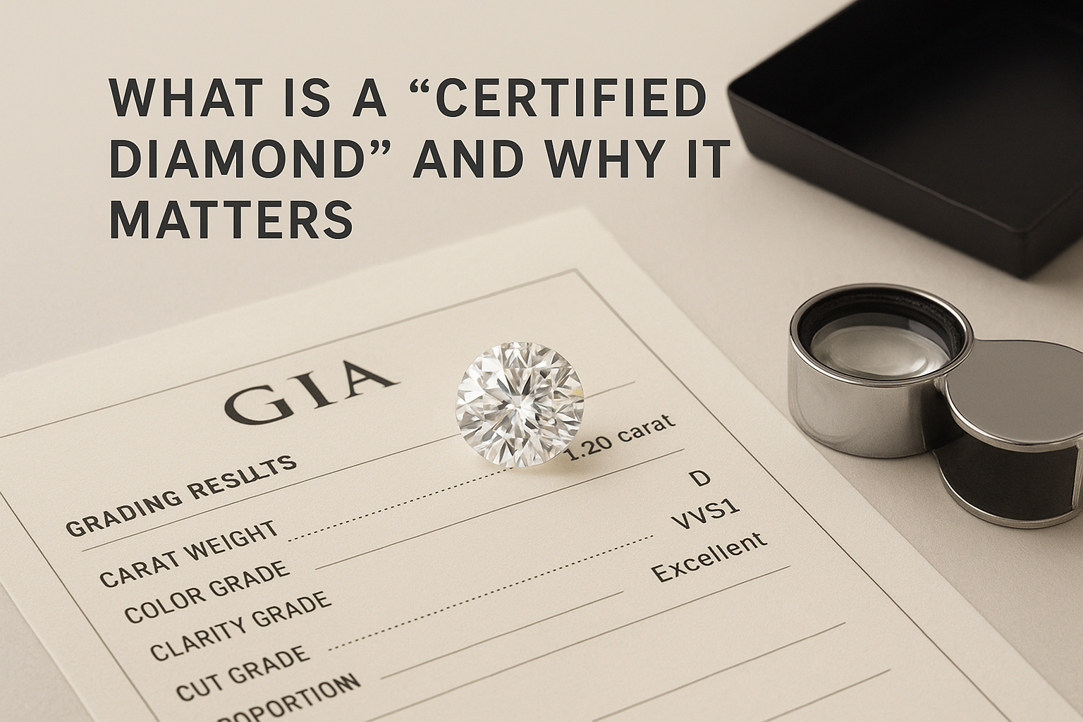 What Is a “Certified Diamond” And Why It Matters? - SkyGem & Co.